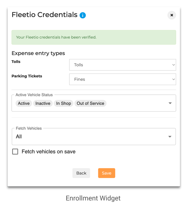 FleetIT Tolls and Citations Integration - Fleetio