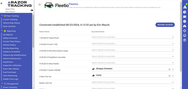 Razor Tracking, Inc. GPS & Telematics Integration - Fleetio