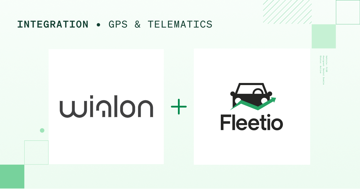 Wialon GPS & Telematics Integration - Fleetio