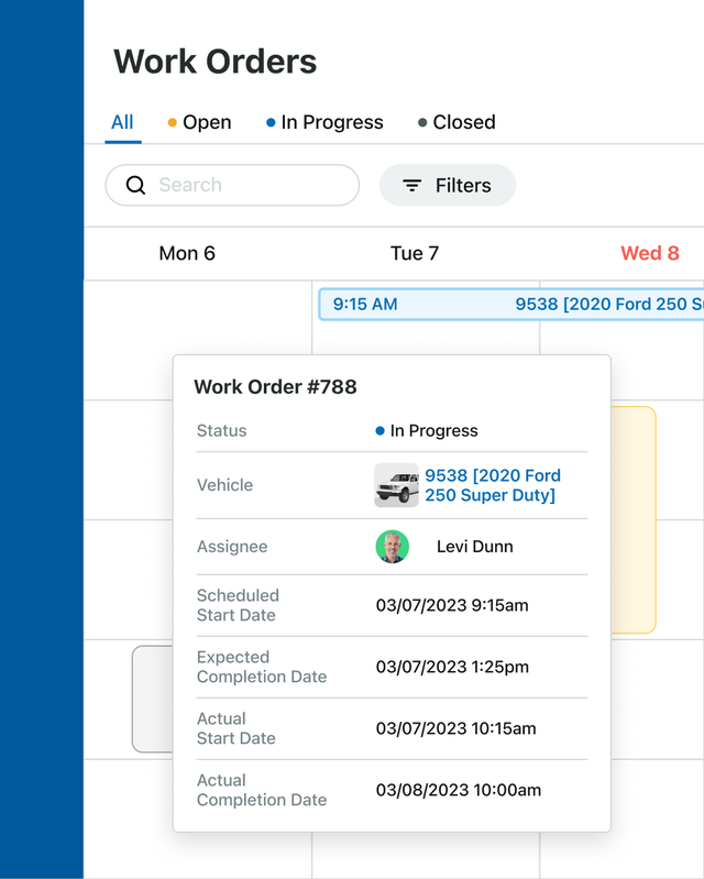 Work Order Software for Streamlined Fleet Maintenance - Fleetio