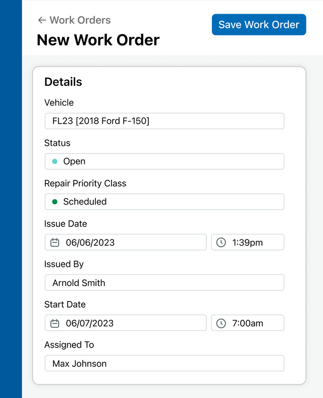 Work Order Software for Streamlined Fleet Maintenance - Fleetio