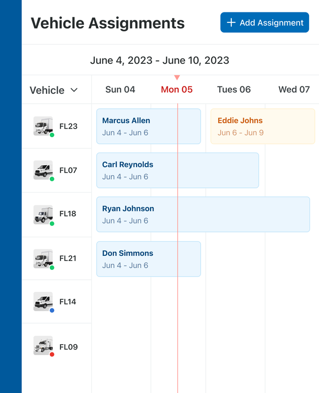 Driver Scheduling Software for Simplified Driver Management - Fleetio
