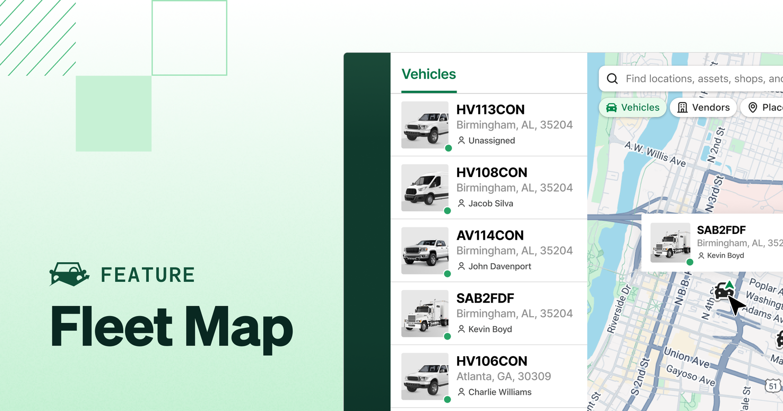 Fleet Map: Asset Tracking Built for Maintenance Teams | Fleetio