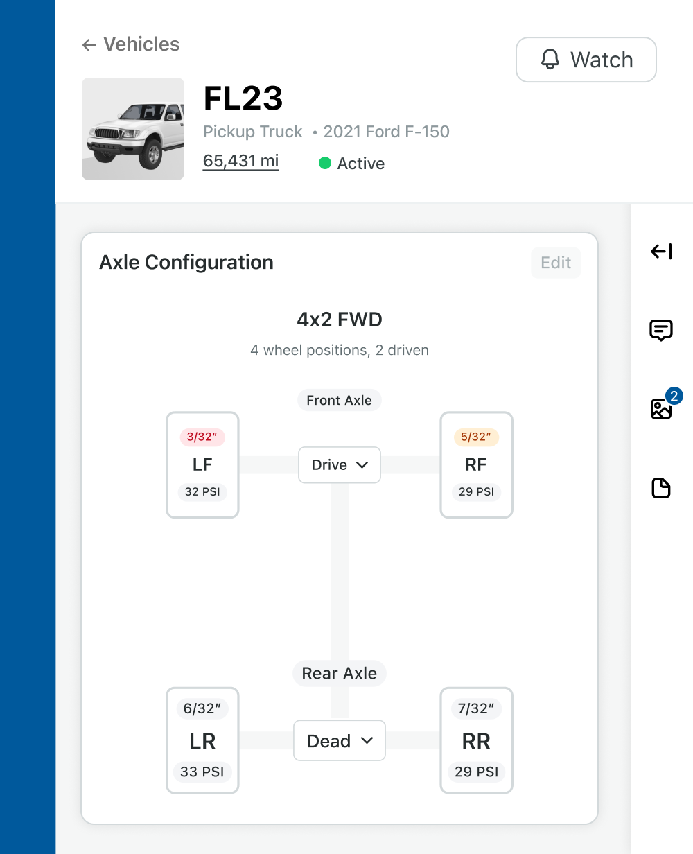 Tire Management Software for Streamlined Vehicle Maintenance - Fleetio